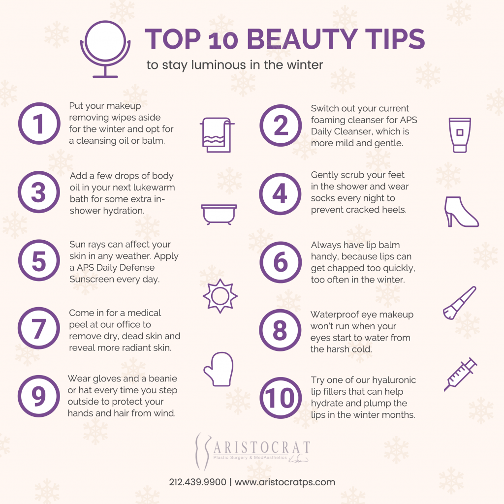 Top 10 Beauty Tips to Stay Luminous in the Winter – Aristocrat Plastic ...